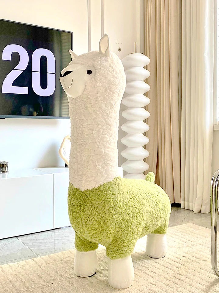 7 ways Alpaca-shaped furniture or decorations can make someone satisfi ...