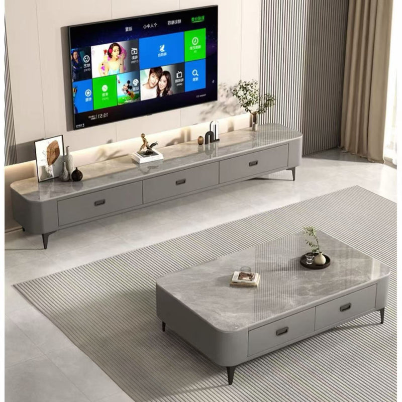 Urban Slate TV Stand & Coffee Table Set – Aniu Home