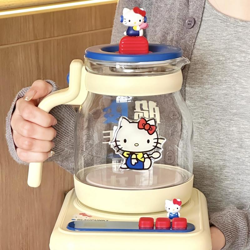 Hello Kitty Wellness Kettle – Multi-Function Electric Glass Teapot ...