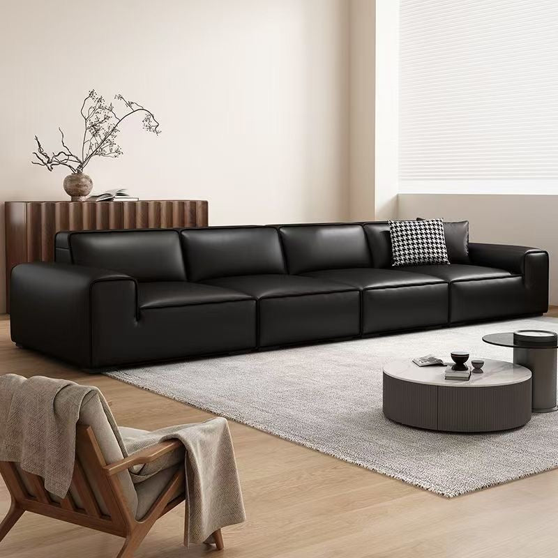 Monolith Leather Sofa #870 – Aniu Home